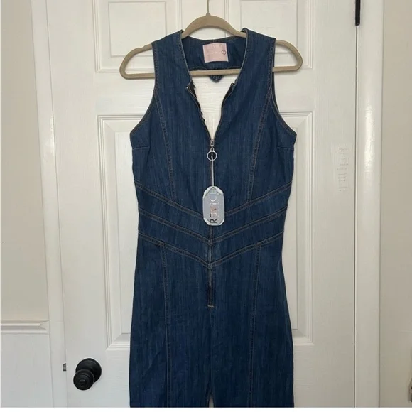 REVICE | Pants & Jumpsuits | Revice Hollywood Heartthrob Denim Jumpsuit ...